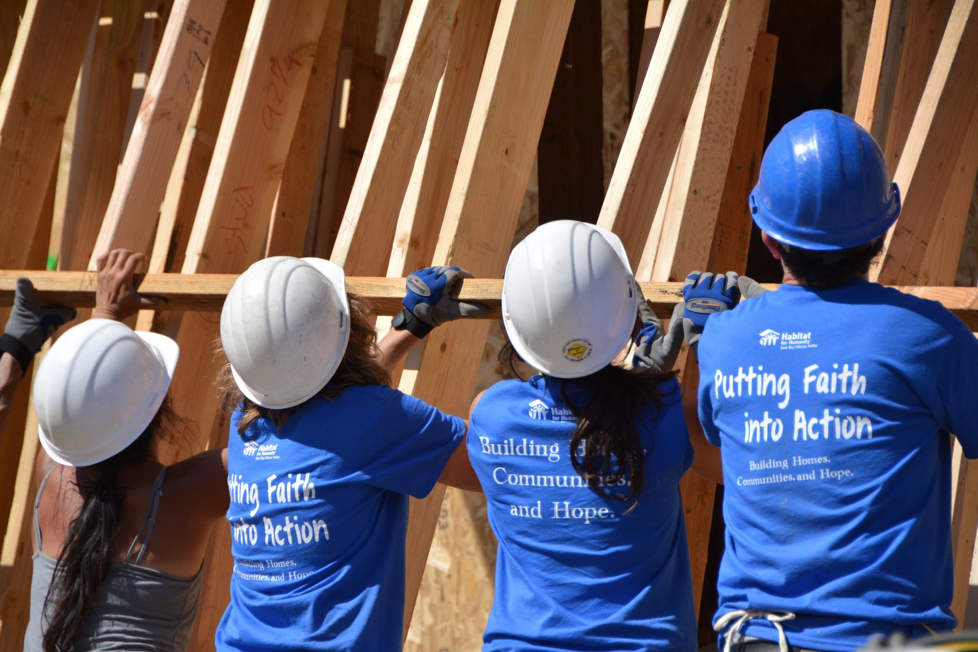 Faith and Community Group Volunteering | Habitat for Humanity EBSV